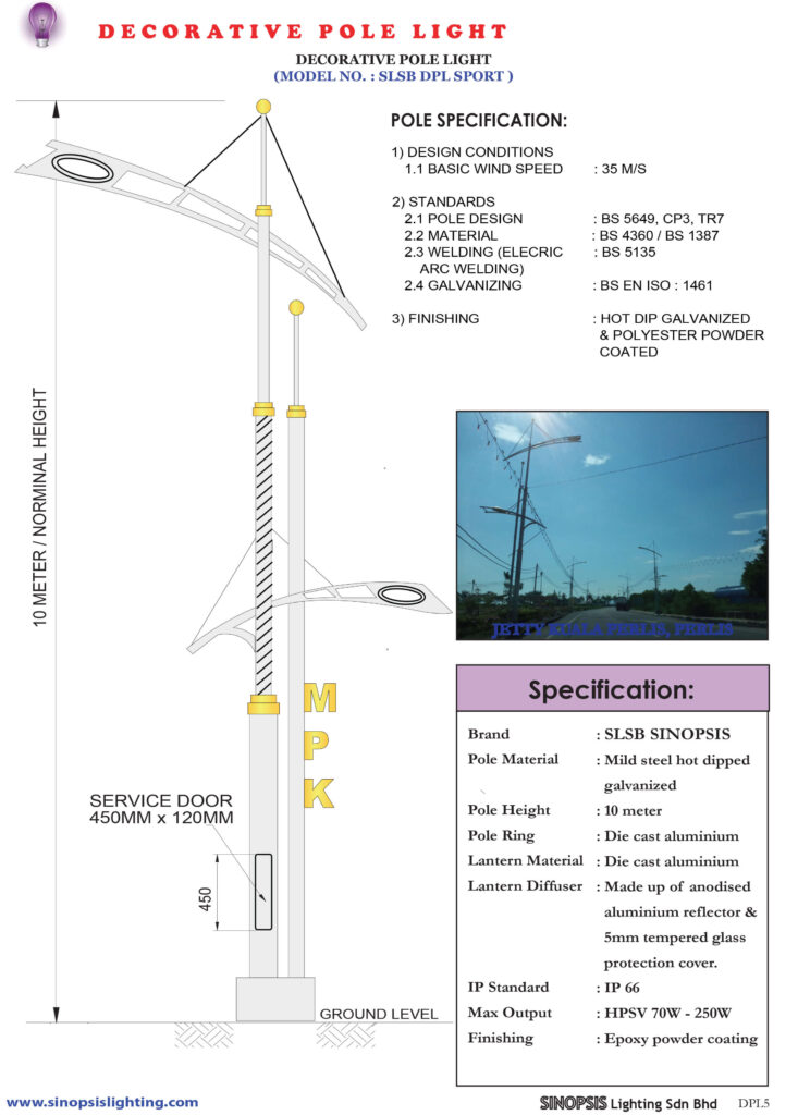 Compound Pole Lights – Sinopsis Lighting